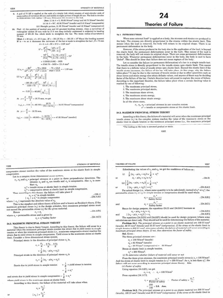 Engineering Stress Analysis | PDF | Stress (Mechanics) | Deformation (Engineering)