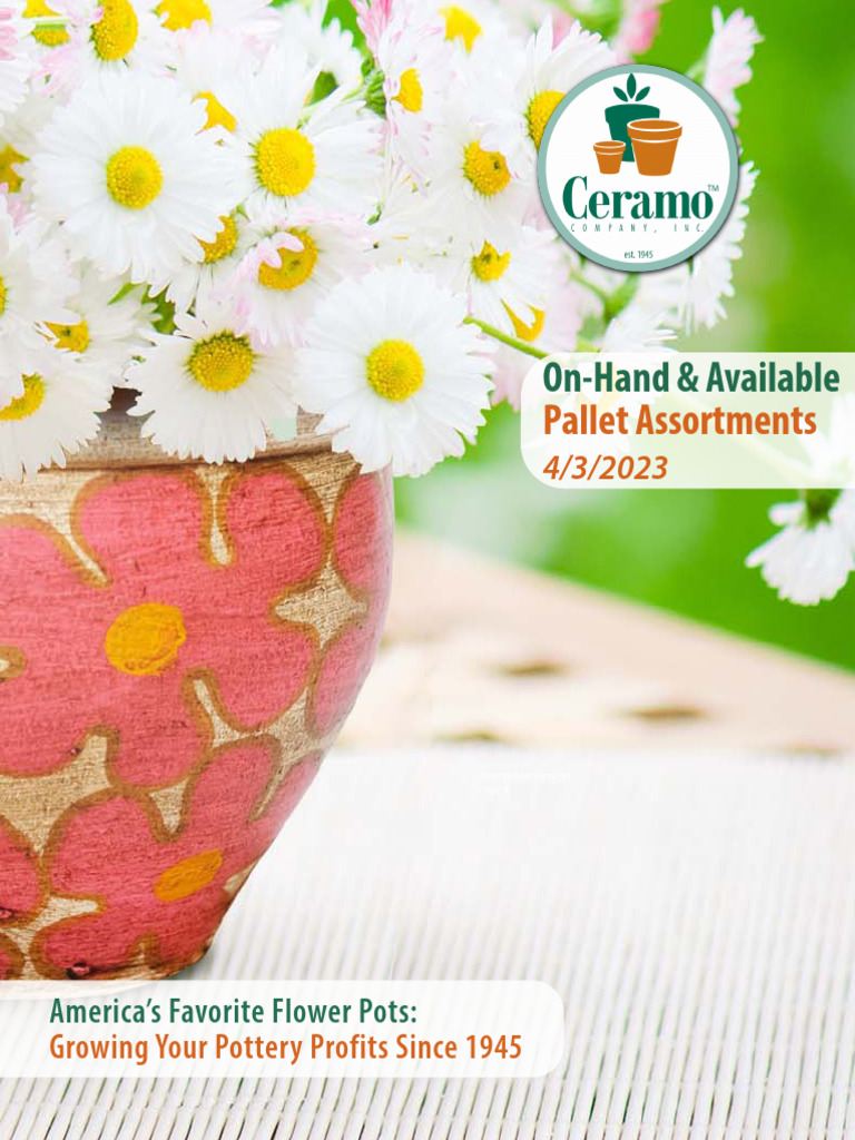 2023 Available Pallet Assortments - April 3 | PDF | Pottery | Houseplant