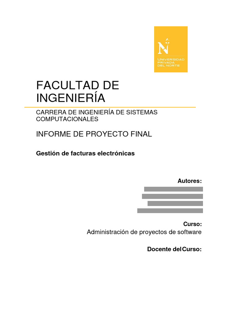 Informe Final - Ejemplo | PDF | Business | Scrum (desarrollo de software)