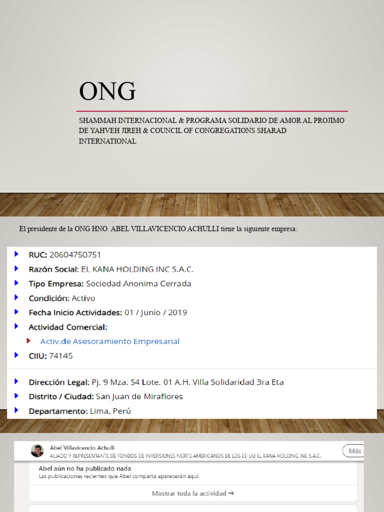Análisis ONG | PDF