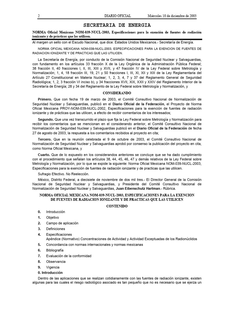 039 Nucl | PDF | Desintegración radioactiva | Radiación ionizante