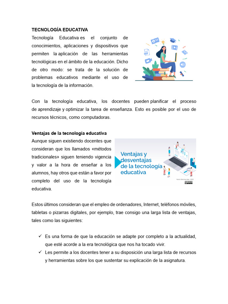 Tecnología Educativa | PDF | Tecnologia Educacional | Enseñando