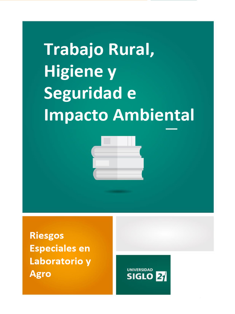 Lectura Trabajo Rural, Higiene y Seguridad e Impacto Ambiental | PDF | Derecho laboral ...