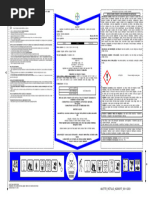 Marshal 200 SC - Bula | PDF | Embalagem e rotulagem | Inseticida