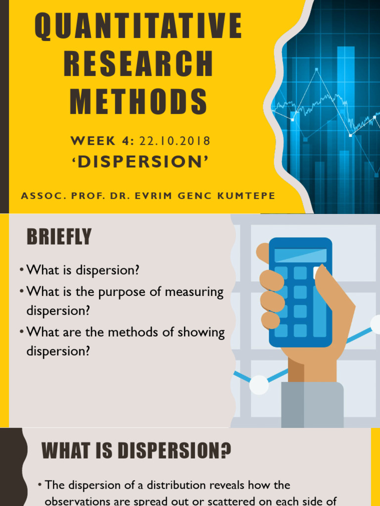 Dispersion Pdf Standard Deviation Variance