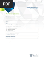 Restraint Consent Form | PDF