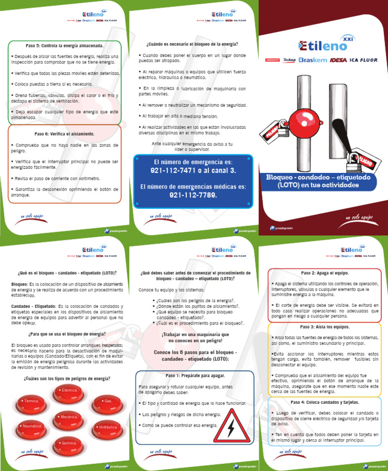 Triptico Loto-1 | PDF | Ingenieria Eléctrica | Ciencias fisicas