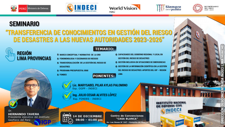 Flyer Ddi Lima Provincias 14 Dic | PDF