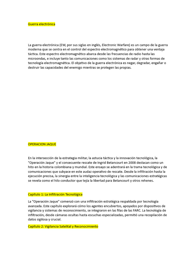 Caso Ingrid Betancourt | Descargar gratis PDF | Guerra electrónica | La seguridad informática