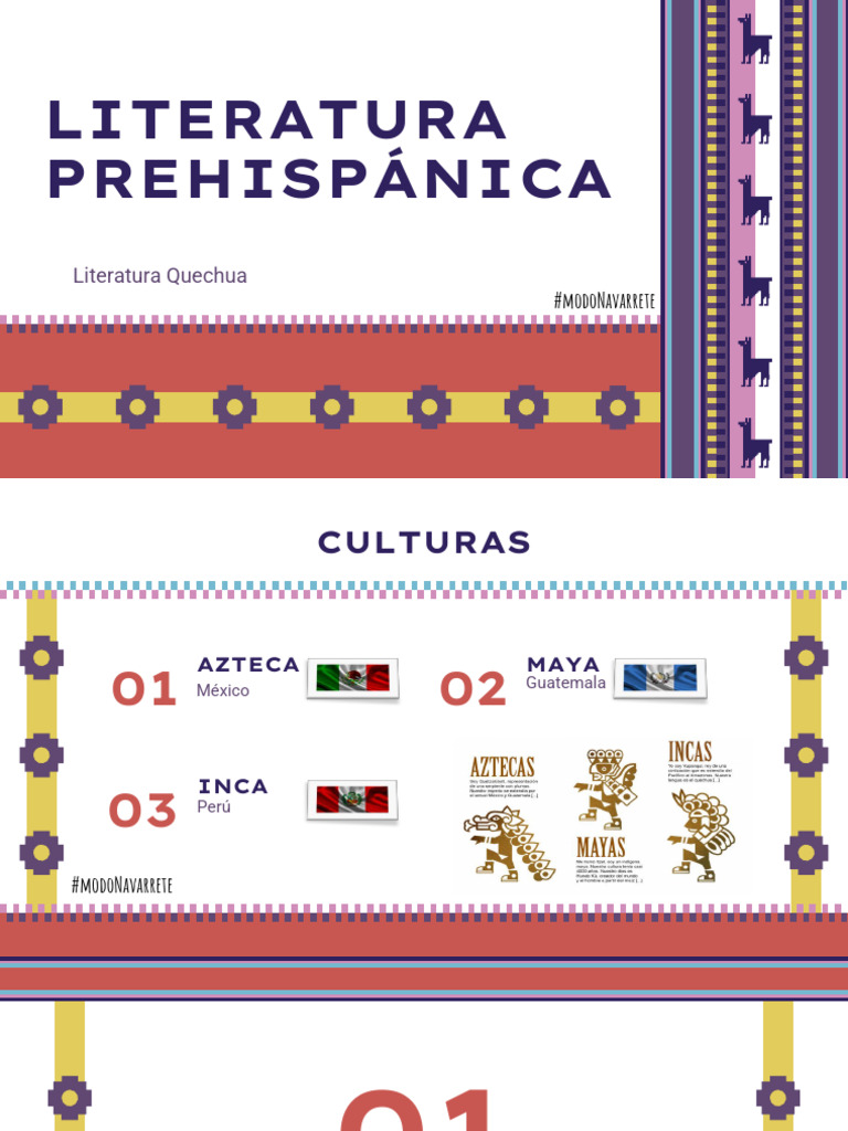 Litratura Prehispánica | PDF | Andes | Perú