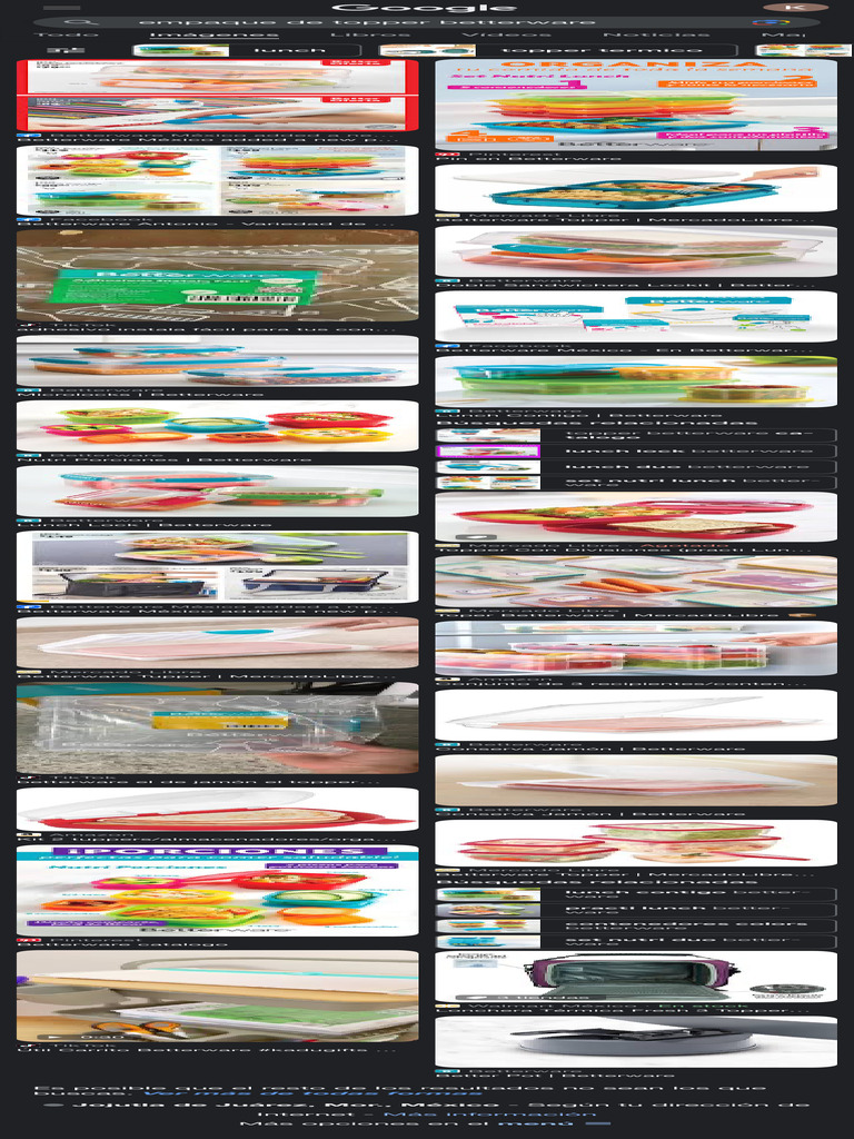 Empaque de Topper Betterware - Búsqueda de Google | PDF