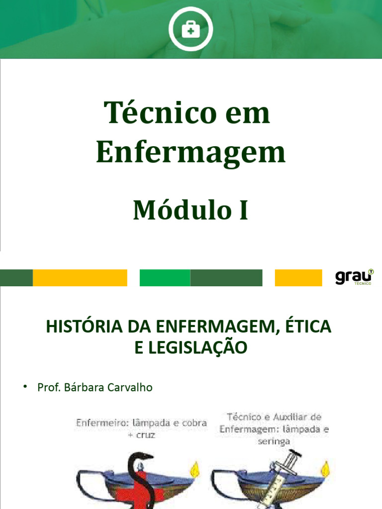 Enfermagem - M Dulo I - Historia Da Enfermagem Etica e Legislacao | PDF | Moralidade | Enfermagem