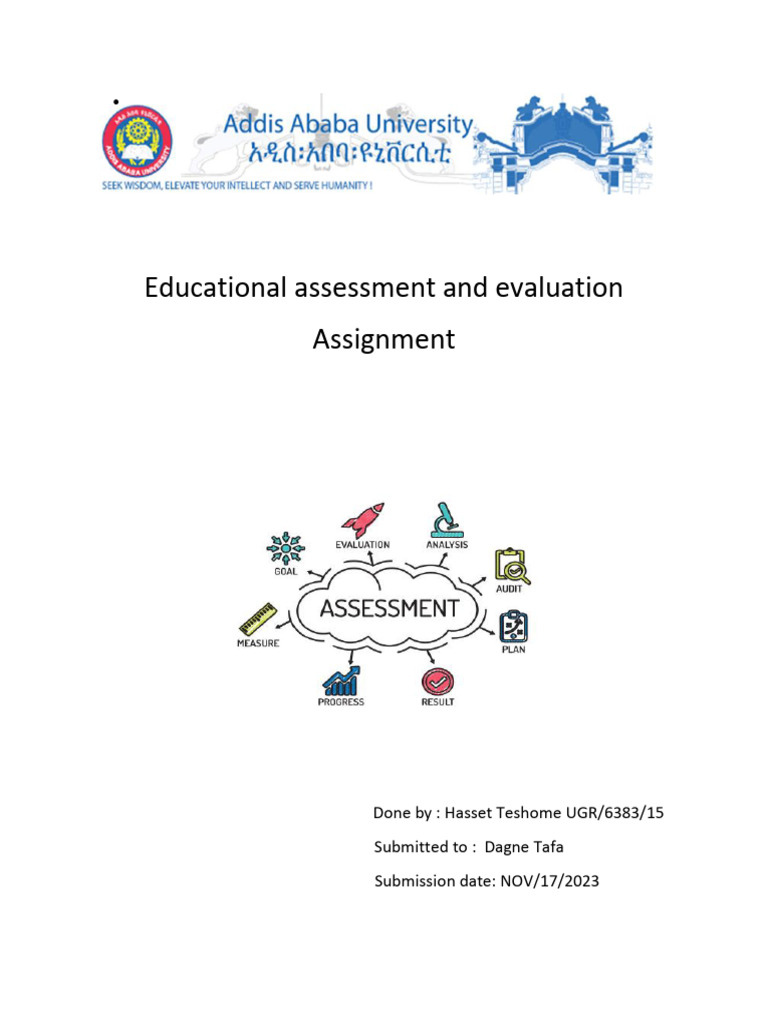 Educational Assessment and Evaluation | PDF | Educational Assessment ...