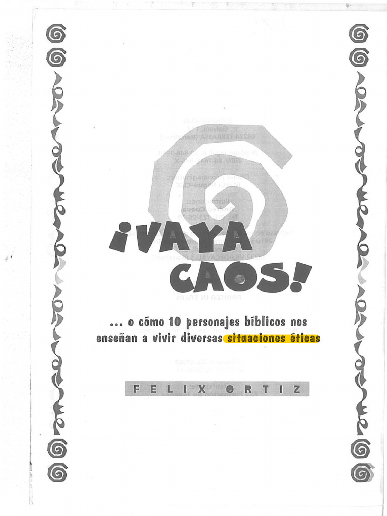 Vaya Caos | PDF | Relativismo | Experiencia