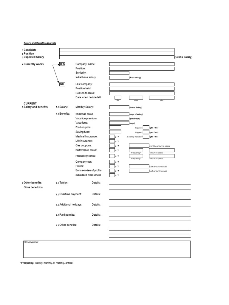 Salary and Benefits Overview | PDF | Salary | Economies