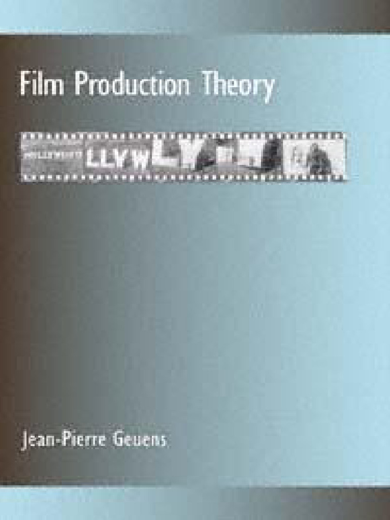 Film Production Theory - Film Production Theory-SUNY Press (2000) | PDF ...