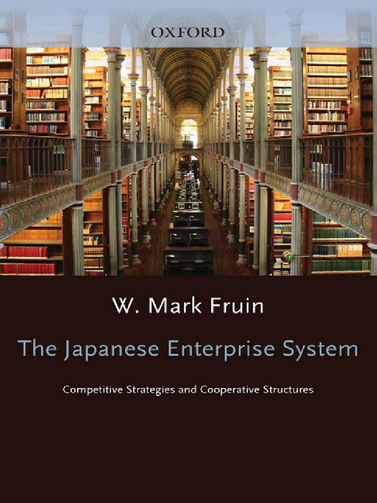 Japanese Enterprise System Insights | PDF | Institution | System