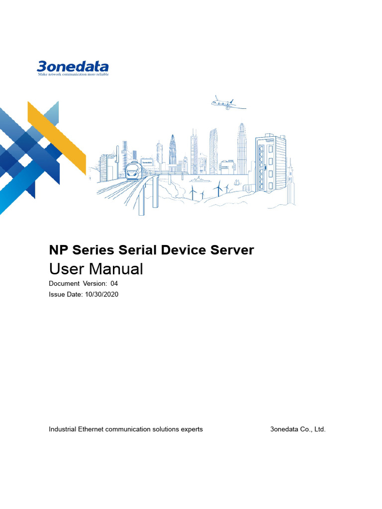 Np301 User Manual | PDF | Ip Address | Port (Computer Networking)