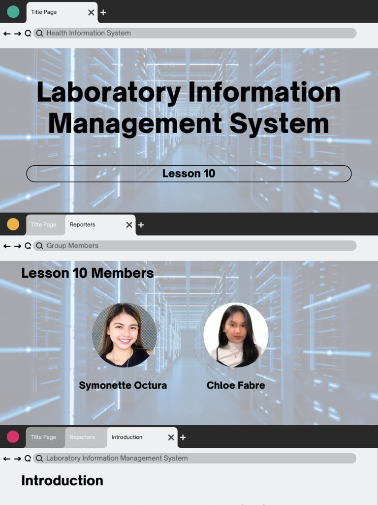 His Lesson 10 | PDF | Laboratories | Computing