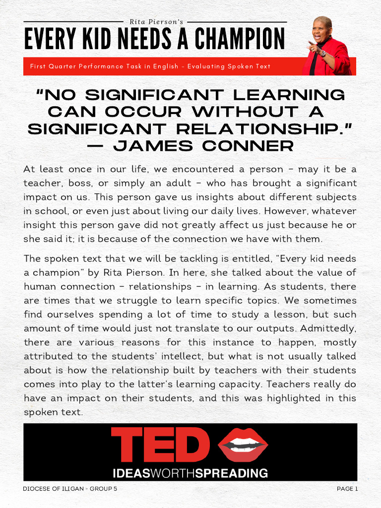 Evaluating Spoken Texts 1st Quarter Pdf Learning Linguistics