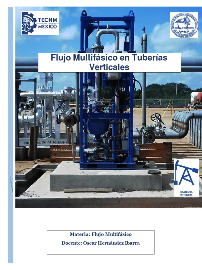 Flujo Multifasico en Tuberias Verticales | PDF | Gases | Fase (materia)