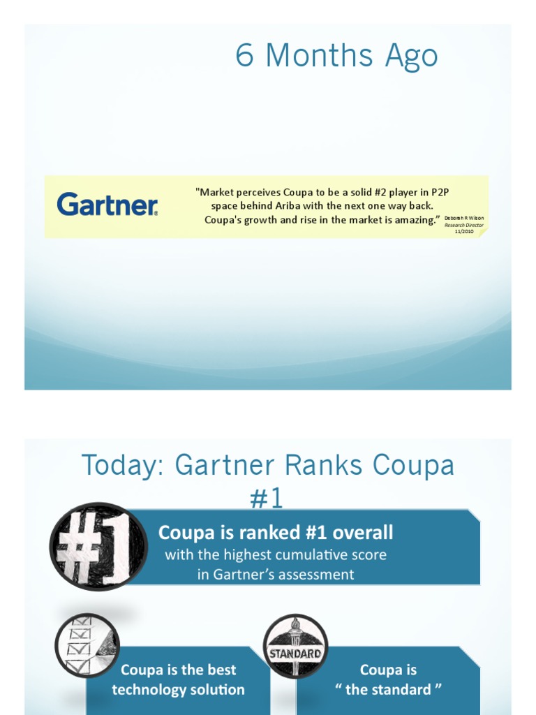 Gartner Report X Summary | PDF