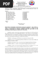 Resolution No. 3 - Appointment of SK Treasurer | PDF | Youth Organizations