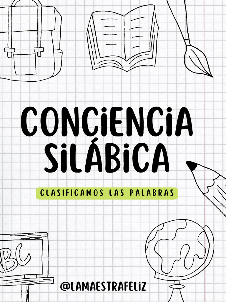 Conciencia Silábica Clasifica | PDF