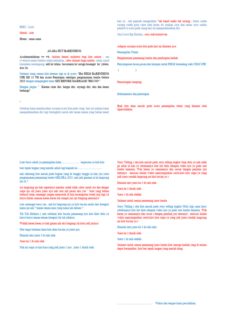 Text MC Hut | PDF