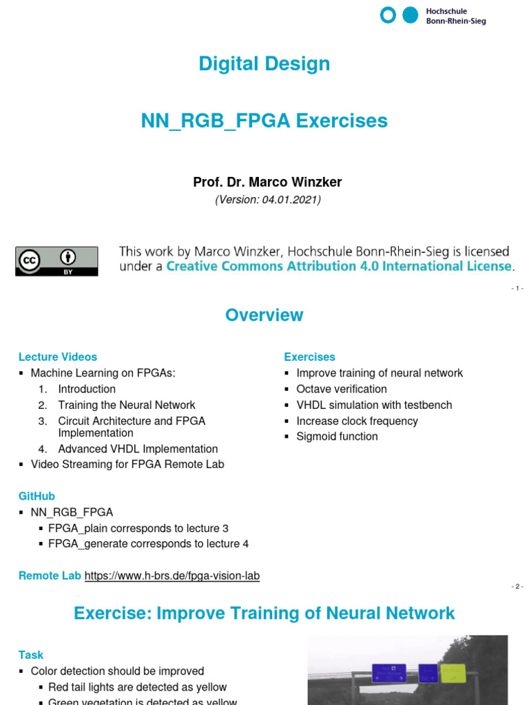 NN RGB FPGA Exercise | PDF | Field Programmable Gate Array | Vhdl