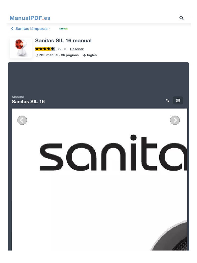 Manual Sanitas SIL 16 | PDF | Informática