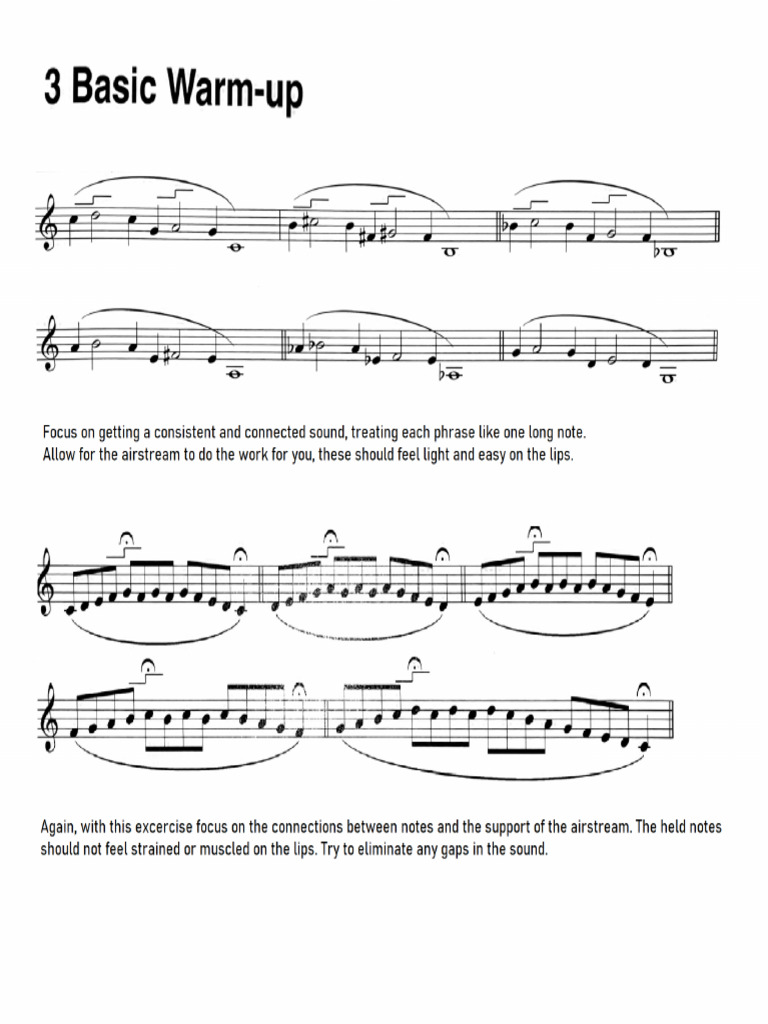 Basic Warm Up | PDF