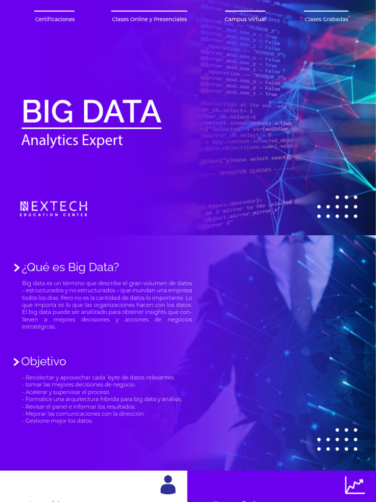 Brochure BIG DATA | PDF | Big Data | Aprendizaje automático