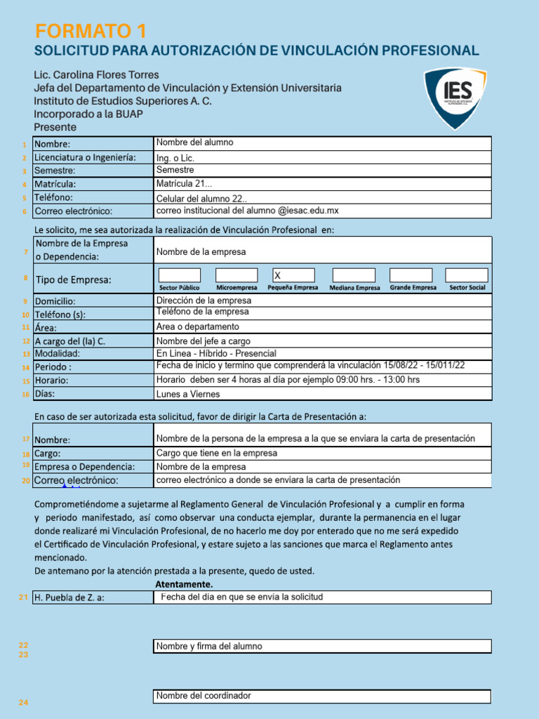 Formato de Solicitud de Vinculacion Editable | PDF Formato de Solicitud de Vinculacion Editable | PDF