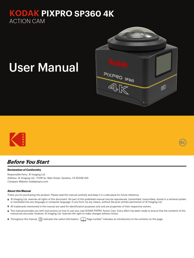 sp360 4k Usermanual en v06 | PDF | Radio Spectrum | Radio