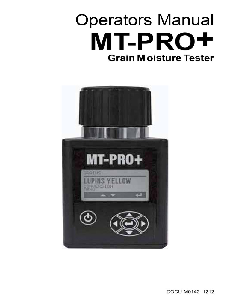 Manual | PDF | Menu (Computing) | Calibration