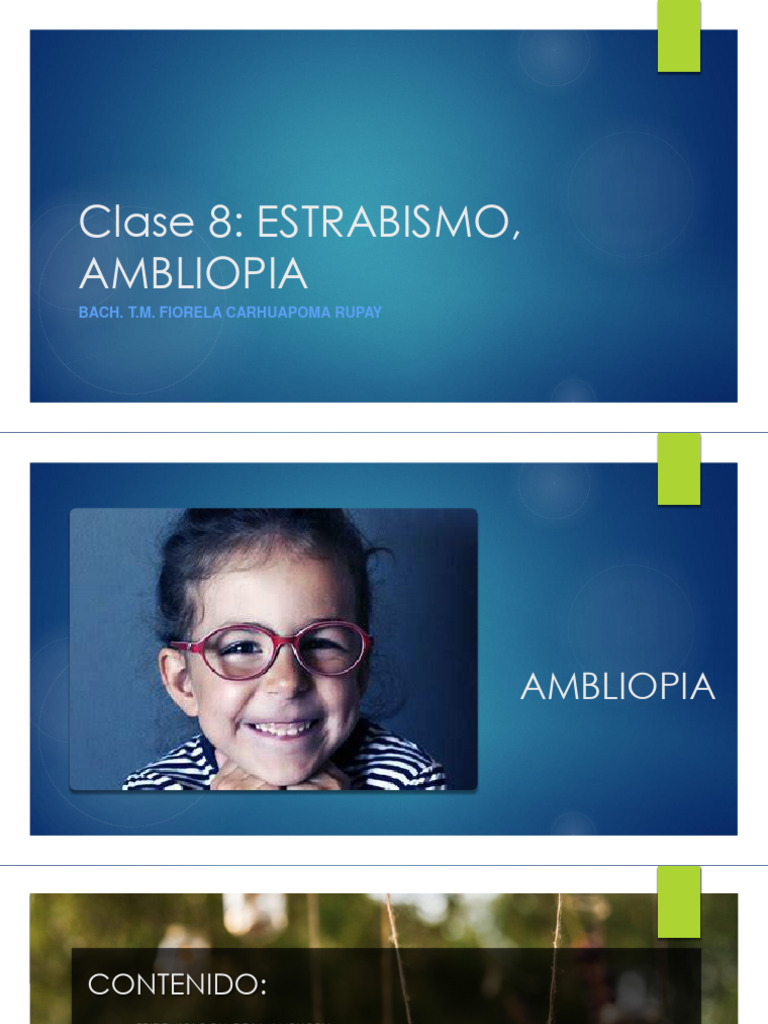 Clase 8 Pdf Visión Oftalmología
