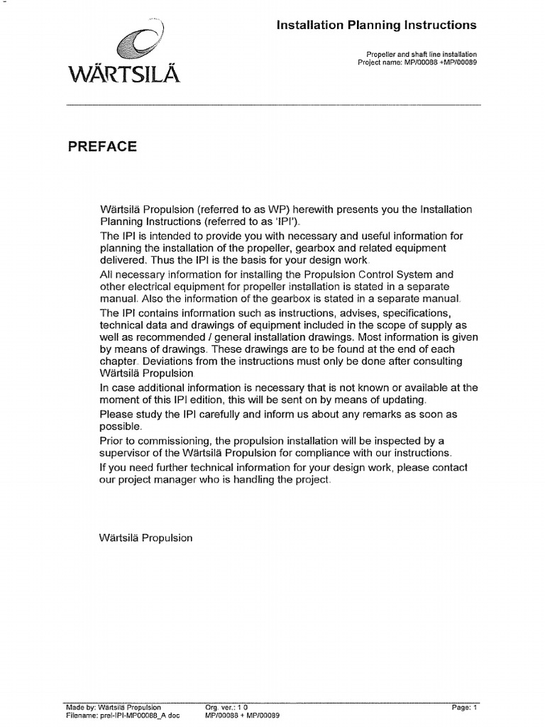 Cpp Installation Manual Pdf