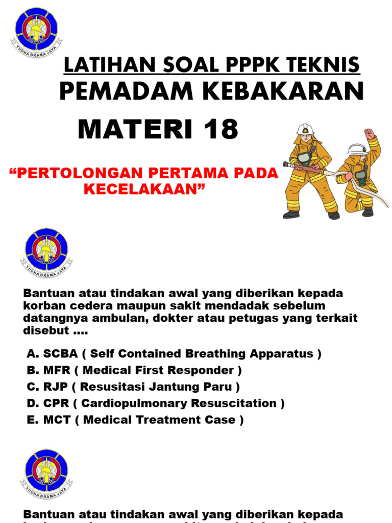 Damkar Materi 18 | PDF