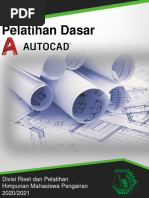 Dasar-Dasar Pembelajaran AutoCAD 2021 | PDF