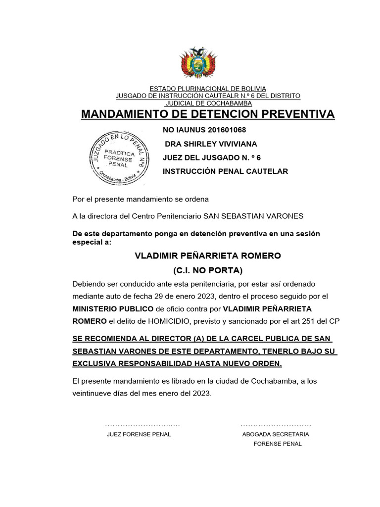 Saida 2 | PDF | Fiscal | Procedimiento Criminal