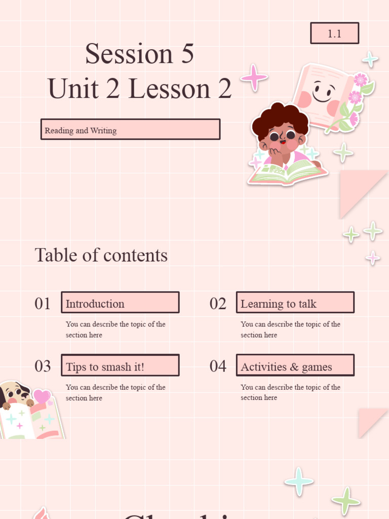 1.1 - S5 - Grammar and Writing | PDF
