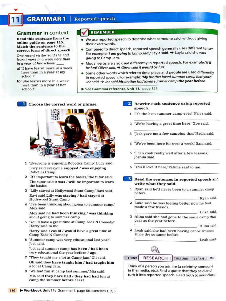 Coursebook - Unit 11 | PDF | Multiple Choice | Linguistics