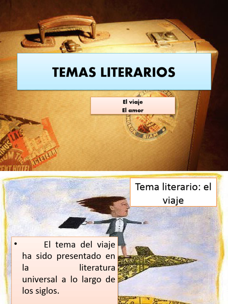 Temas Literarios | PDF | Amor