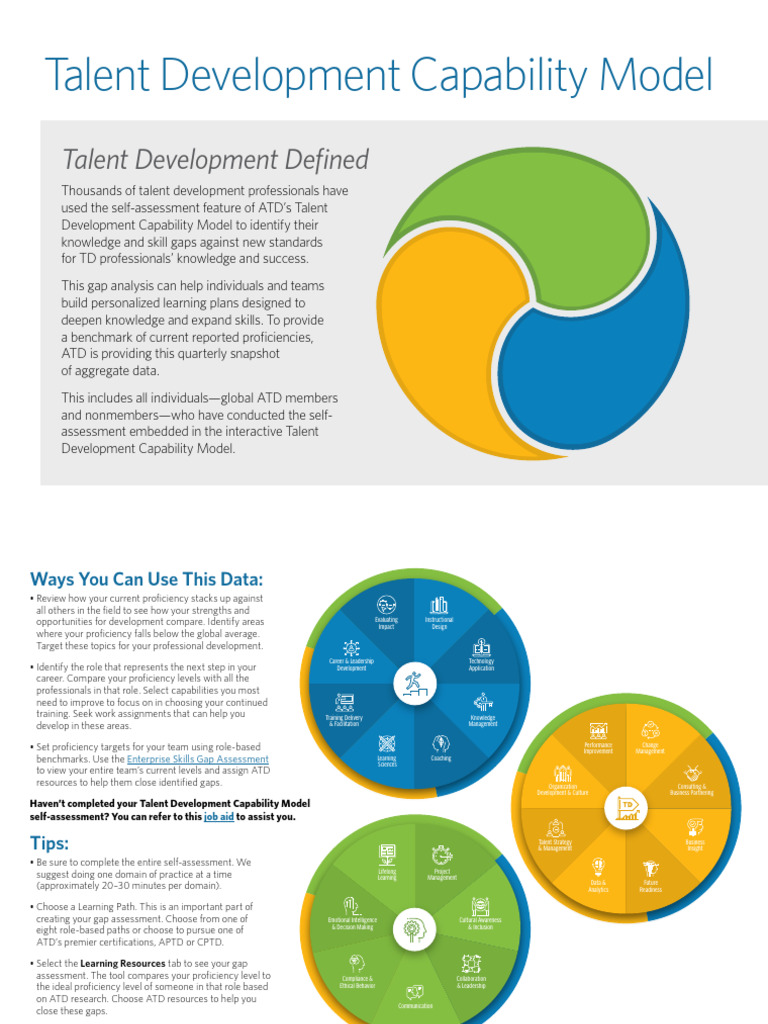 Benchmarks From The Talent Development Capability Model 2023 q2 With Segments | PDF ...