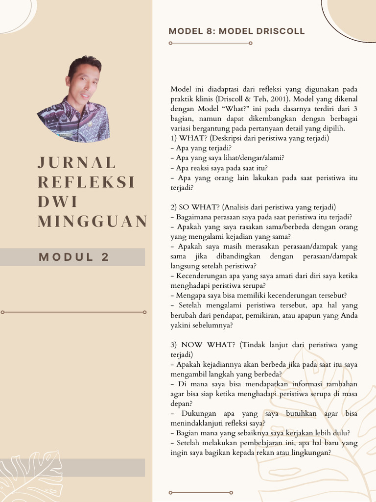 Jurnal Refleksi Pembelajaran Dwi | PDF
