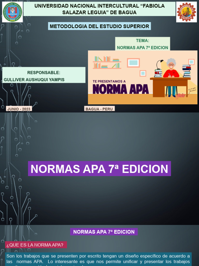 Norma 7a Edicion - Gulliver Aushuqui Y. | PDF | Estilo apa