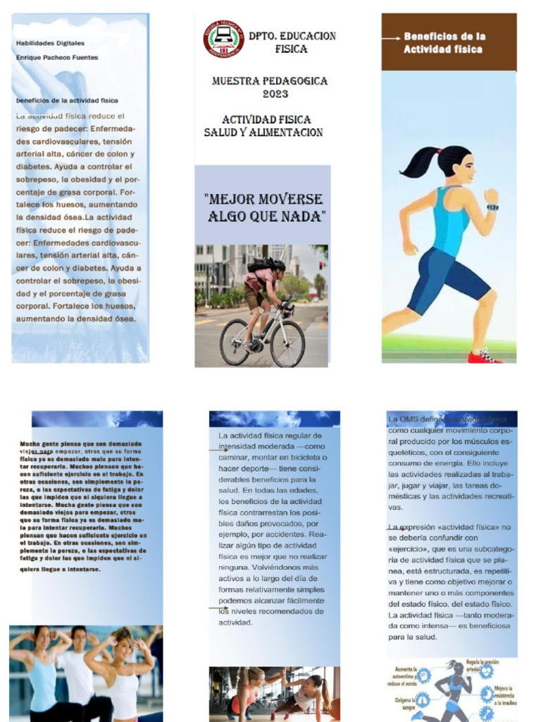 Triptico 1 Salud | PDF