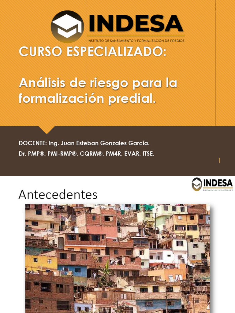 AdR para La Formalización Predial I | PDF | Planificación urbana | Lima