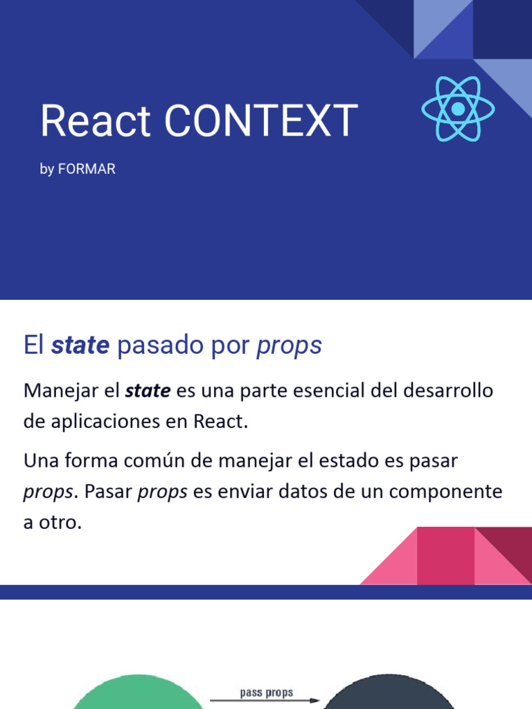 React Context | PDF | Ingeniería Informática | Software React Context | PDF | Ingeniería Informática | Software